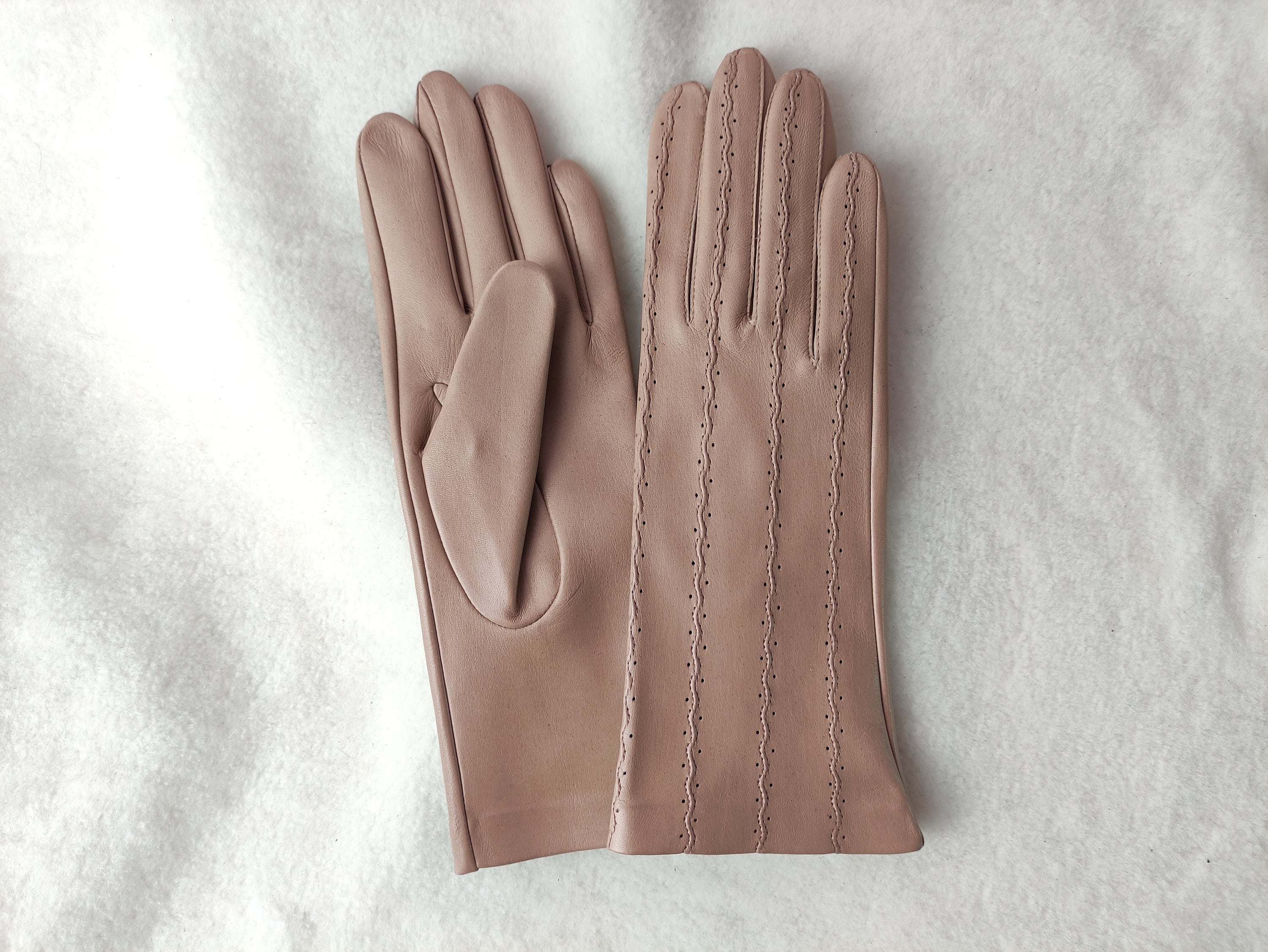 Unlined leather gloves Handmade Ladies Gloves Gloves for | Etsy