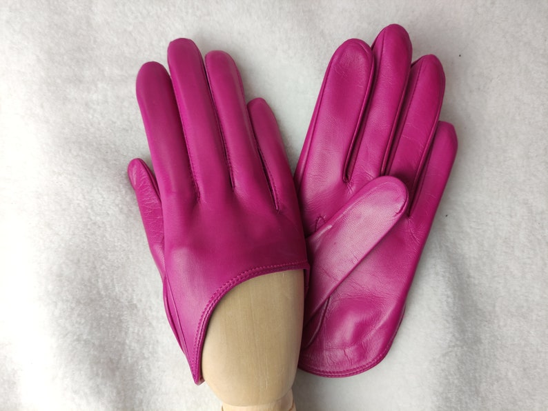 Unlined Leather Gloves Handmade Ladies Gloves Gloves for | Etsy