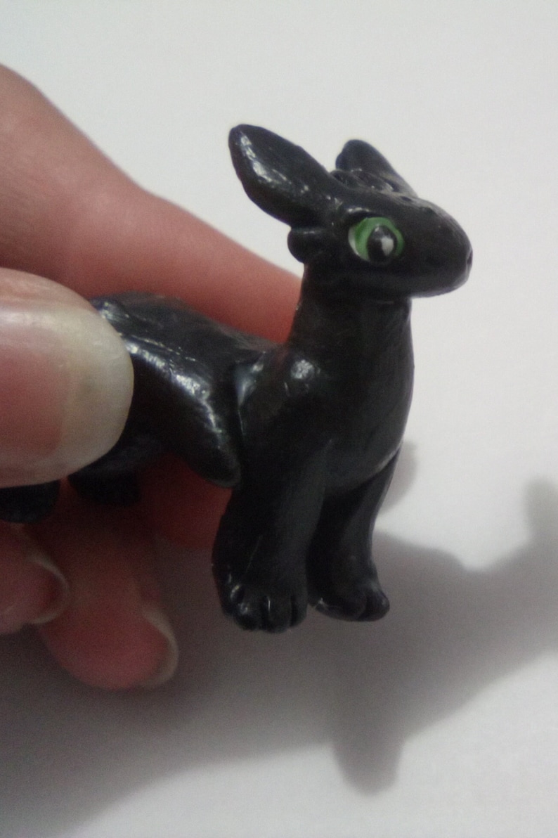 Toothless and Light Fury Clay Art - Etsy