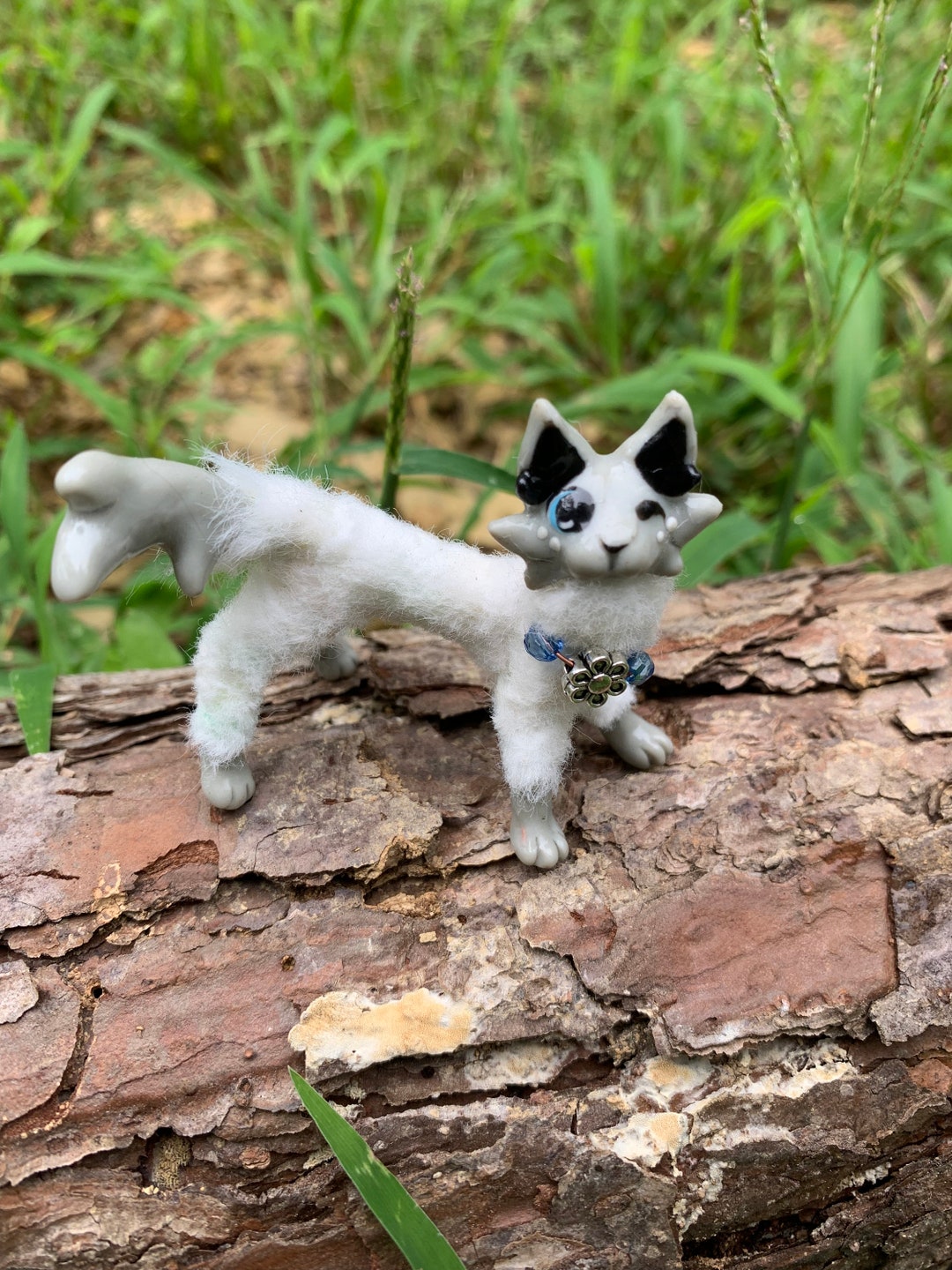 Poseable Art Doll Cat - Etsy