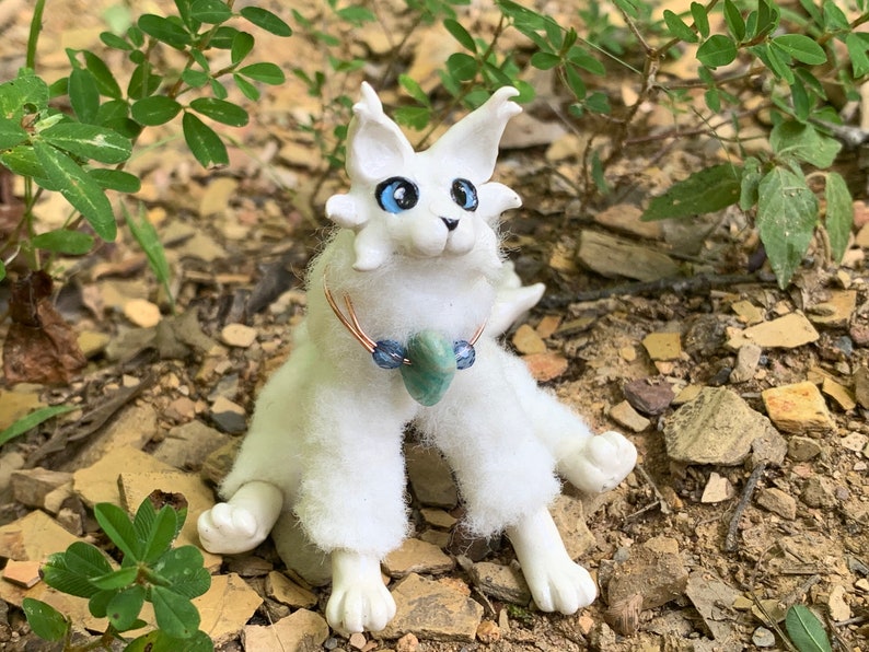 Poseable Art Doll Cat - Etsy