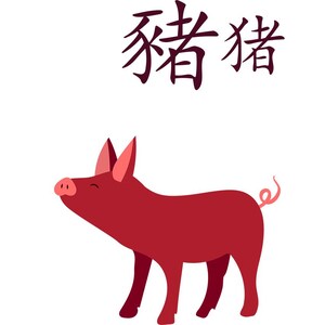 Chinese Zodiac Animal Chart With Traditional Symbols Eastern Astrology ...