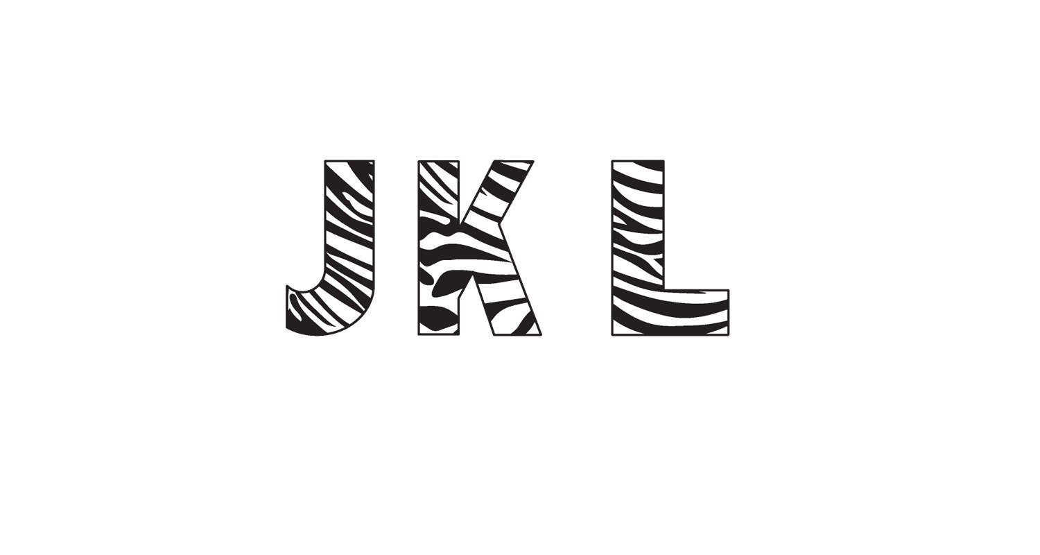 Zebra Alphabet - Zebra Font Vector A-Z - Etsy