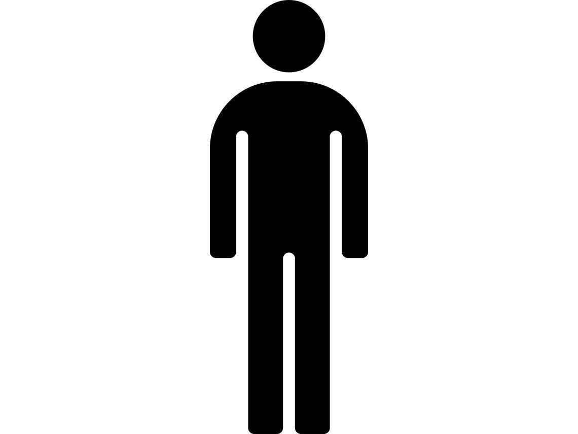 Restroom Sign Icons Set - Gender, Disability, Baby Changing, Shower ...