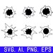 Bullet Holes SVG - Bullet Bundle - Etsy