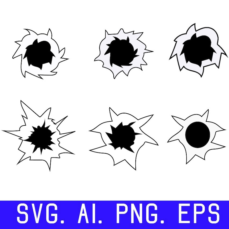 Bullet Svg - Etsy