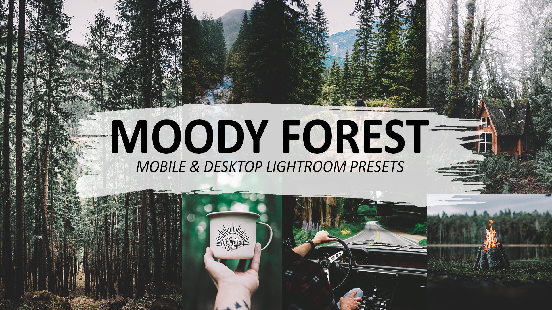 Moody Forest Filter - Moody Presets for Mobile and Desktop Lightroom - Etsy