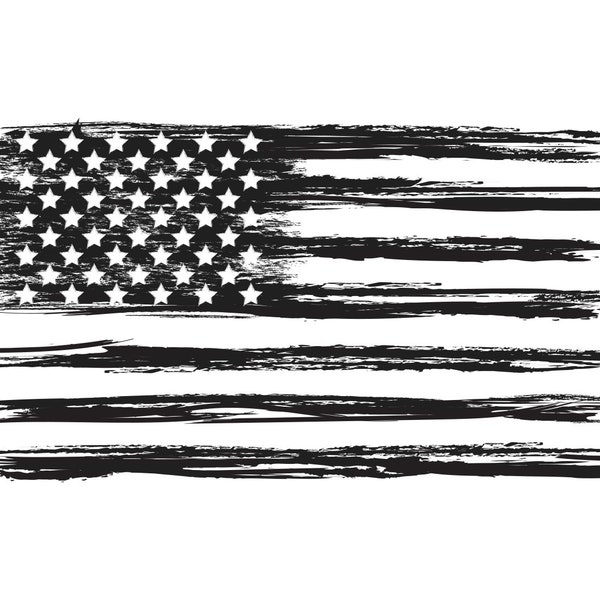 Distressed American Flag Svg - Etsy