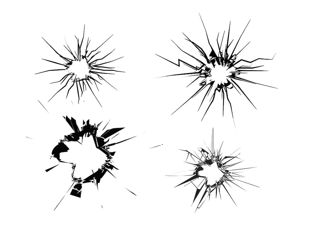 Shattered Glass Vector