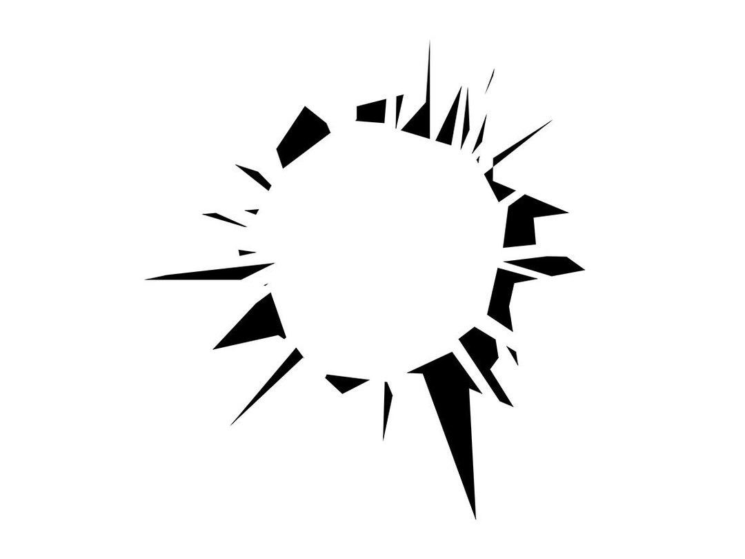 Cracked Glass SVG Shattered Glass SVG - Etsy Australia