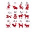 Chinese Zodiac Animal Chart With Traditional Symbols Eastern Astrology ...