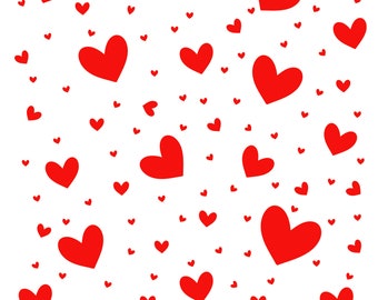 Small Heart Cluster Svg - Etsy