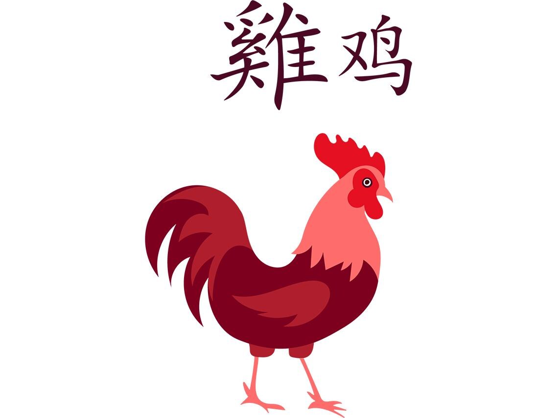 Chinese Zodiac Animal Chart With Traditional Symbols Eastern Astrology ...