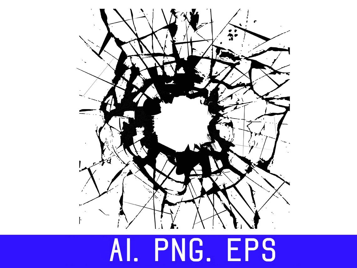 Broken Mirror - Shattered Glass - Etsy