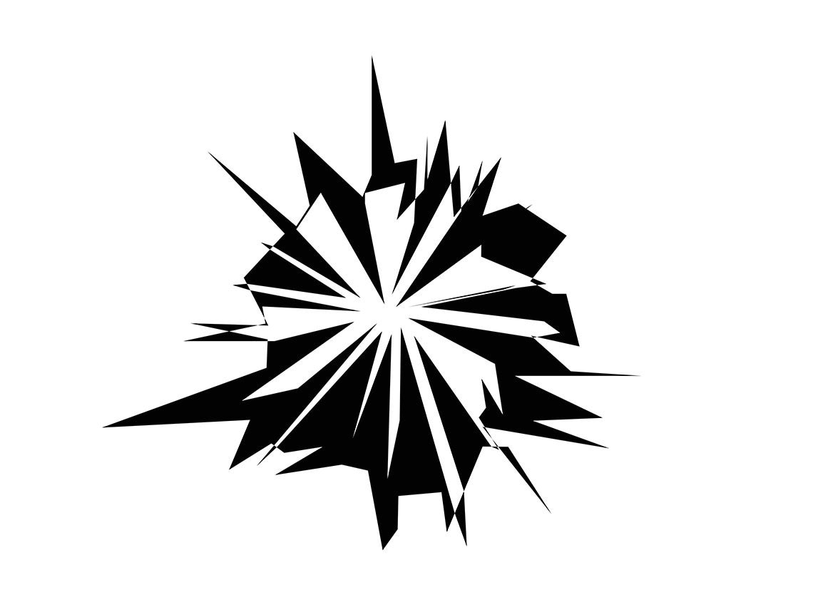 Broken Glass Digital Shattered Glass SVG - Etsy