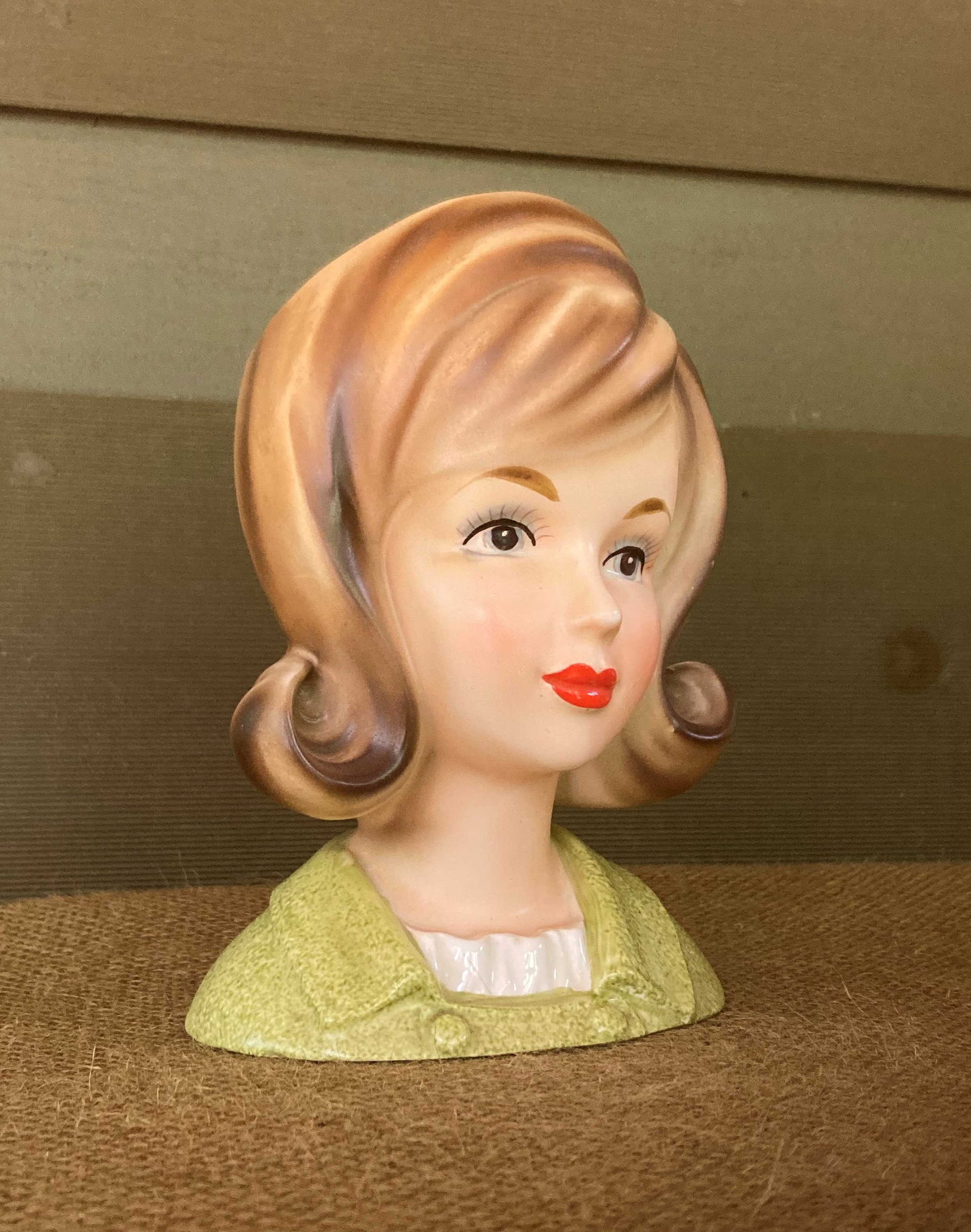5 1/2 INARCO E-2783 Vintage Lady Headvase - Etsy