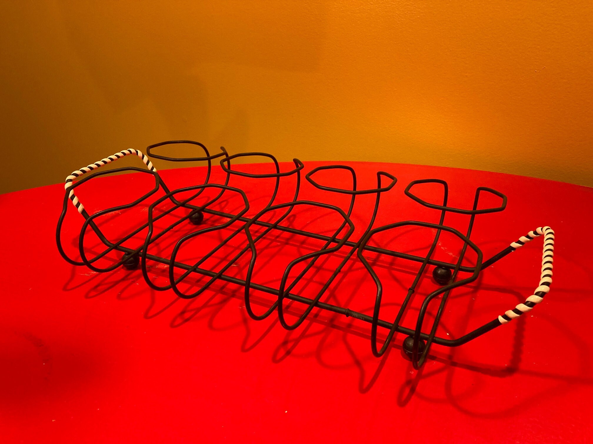 Set of 8 Vintage Plastic & Raffia Tumblers Complete With Wire - Etsy