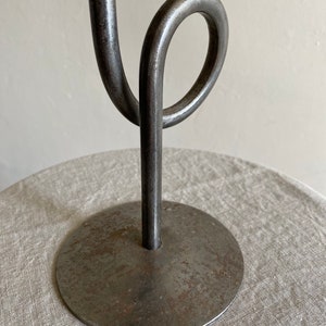 Modernist Loop Candle Stick Holder, French Vintage Candlestick With ...