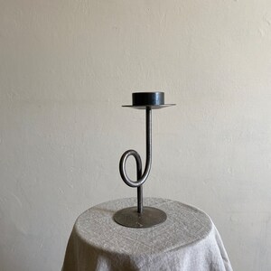 Modernist Loop Candle Stick Holder, French Vintage Candlestick With ...