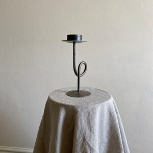 Modernist Loop Candle Stick Holder, French Vintage Candlestick With ...