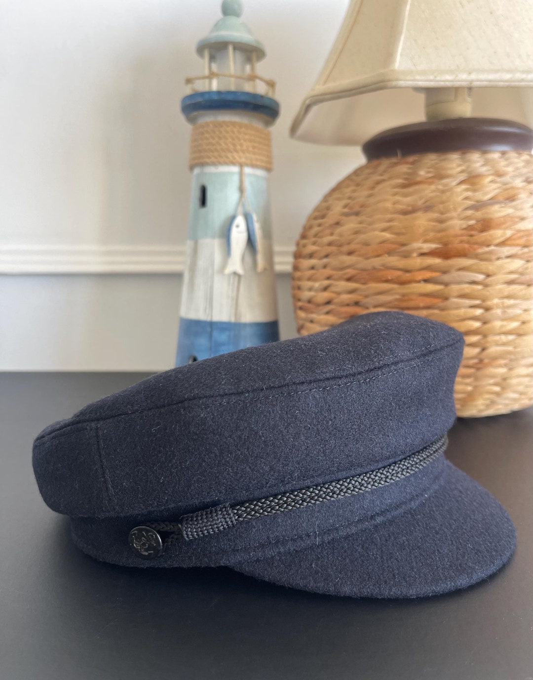 Vintage French Marin Cap by Torpedo Yachting, Special Marine Beret ...