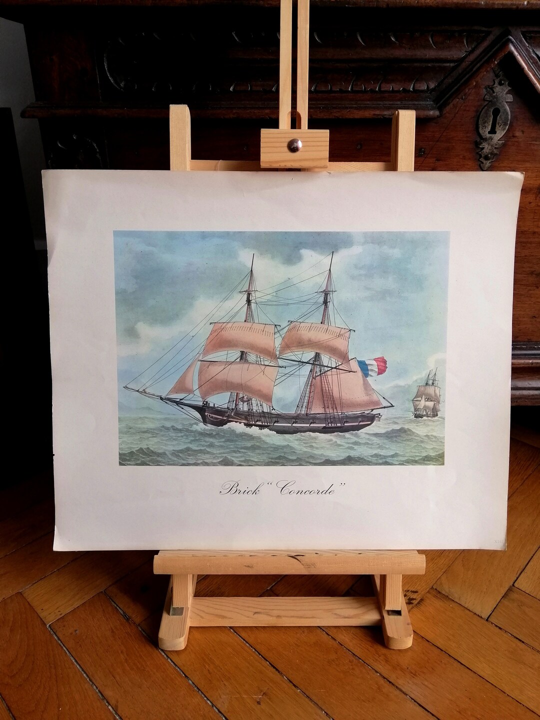 Lithograph Print From the Famous Works of ANTOINE ROUX, French Fine Art ...