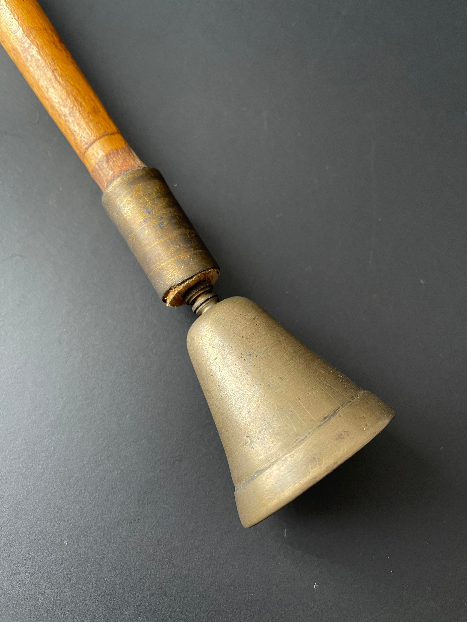 Vintage Church Brass Hand Bell. Monk Long Handle Bell. Ancient - Etsy