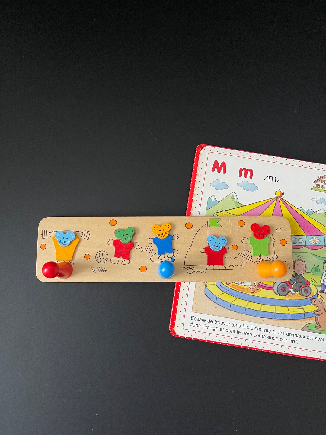 Colourful Vintage Kids Coat Hook, Chrildren's Room Wall Hook, Amusing ...