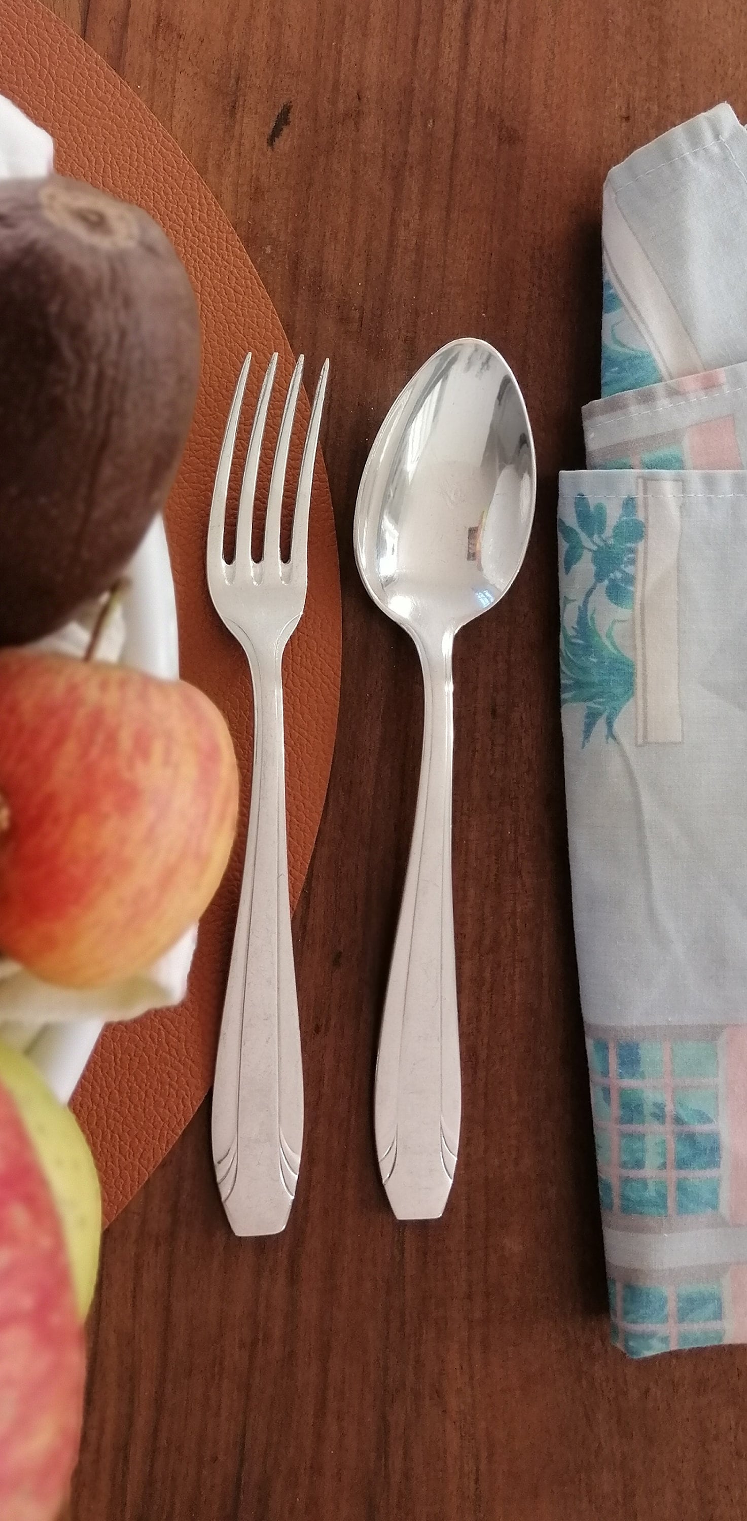 Vintage 8 Pairs Silver Plate Table Spoon and Fork. Set of 8 Spoons,8 ...