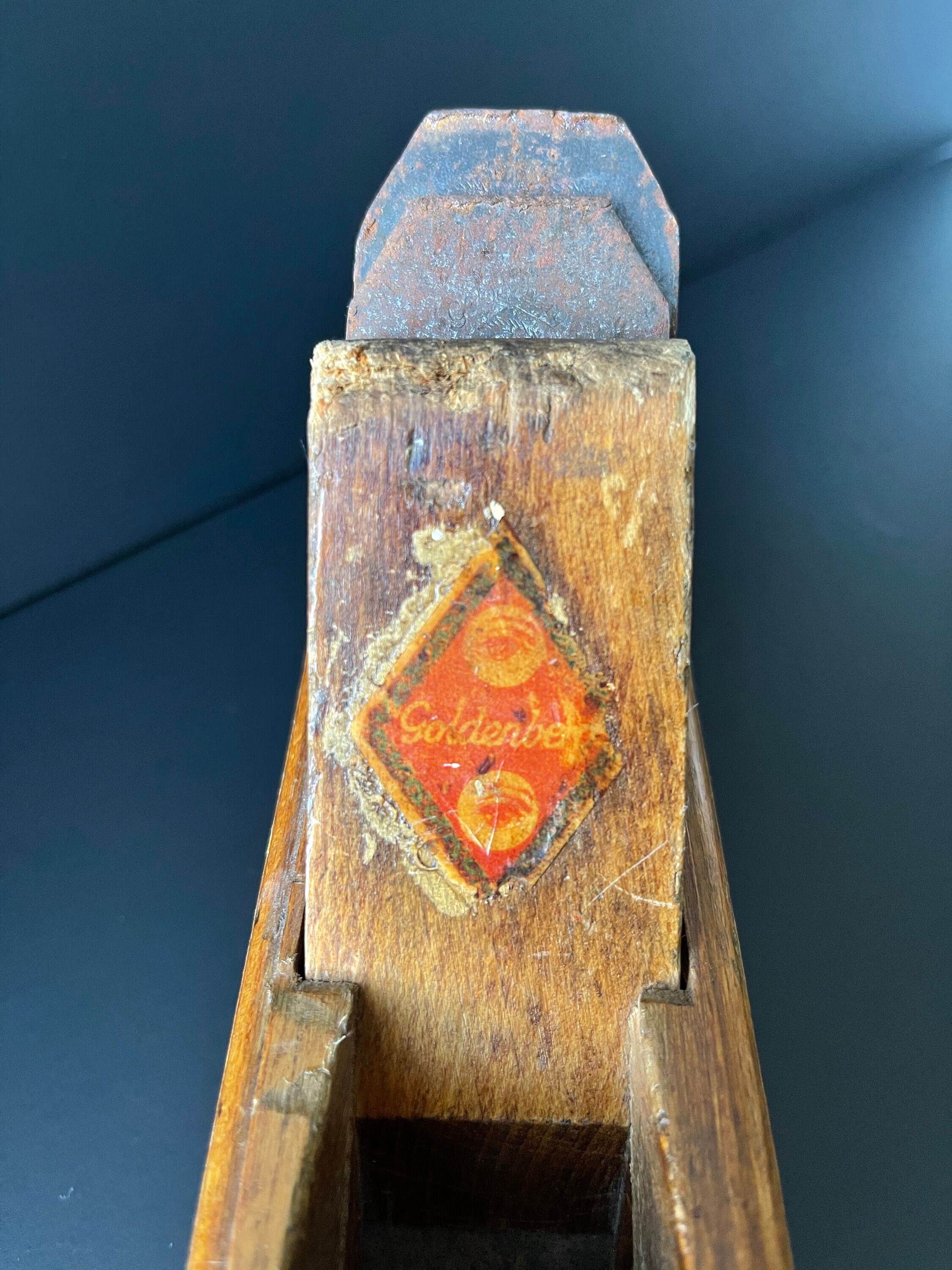 Antique French Wood Plane, GOLDENBERG, Sharp Blade, Collectible Hand ...