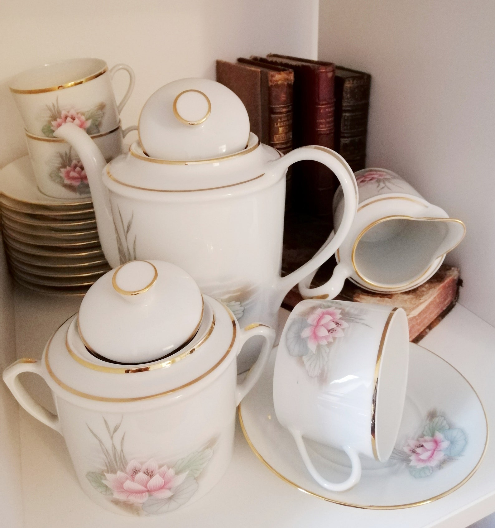 Charming Vintage Coffee/tea Set Complete by Limoges France - Etsy