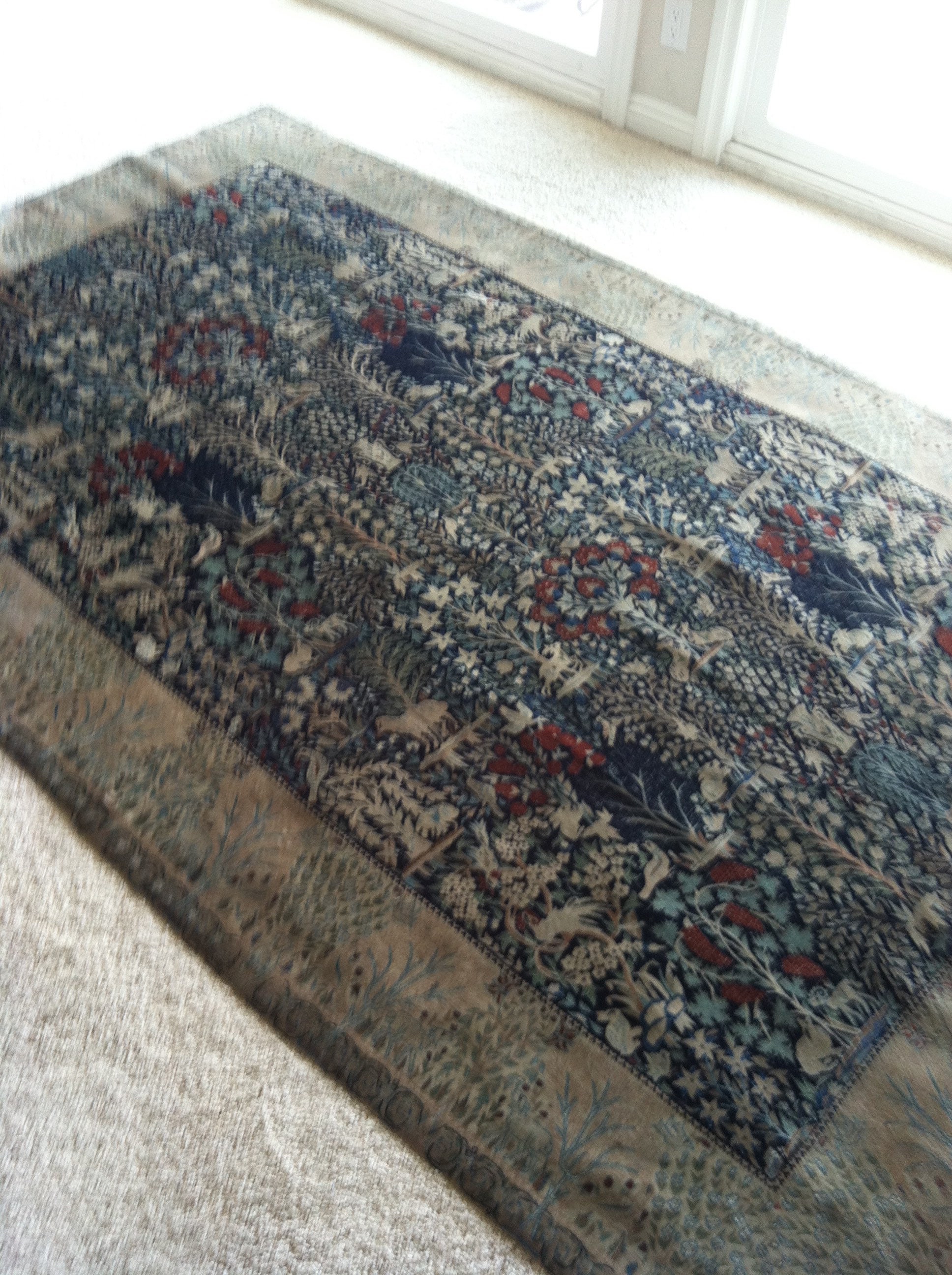 Rare Vintage Tree of Life Persian Rug - Etsy