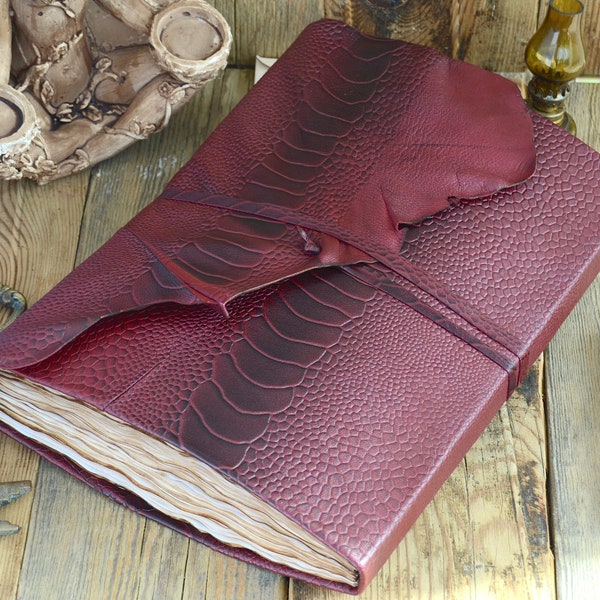 Leather Journal Weathered - Etsy