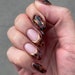 Fall Tortie Nails Tortoiseshell Inspired Gold Chrome Gel Press on Nails ...