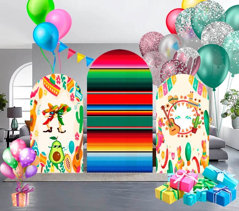 Mexican Party Latin Cumpleaños CHIARA Cover FABRIC BACKDROP - Etsy