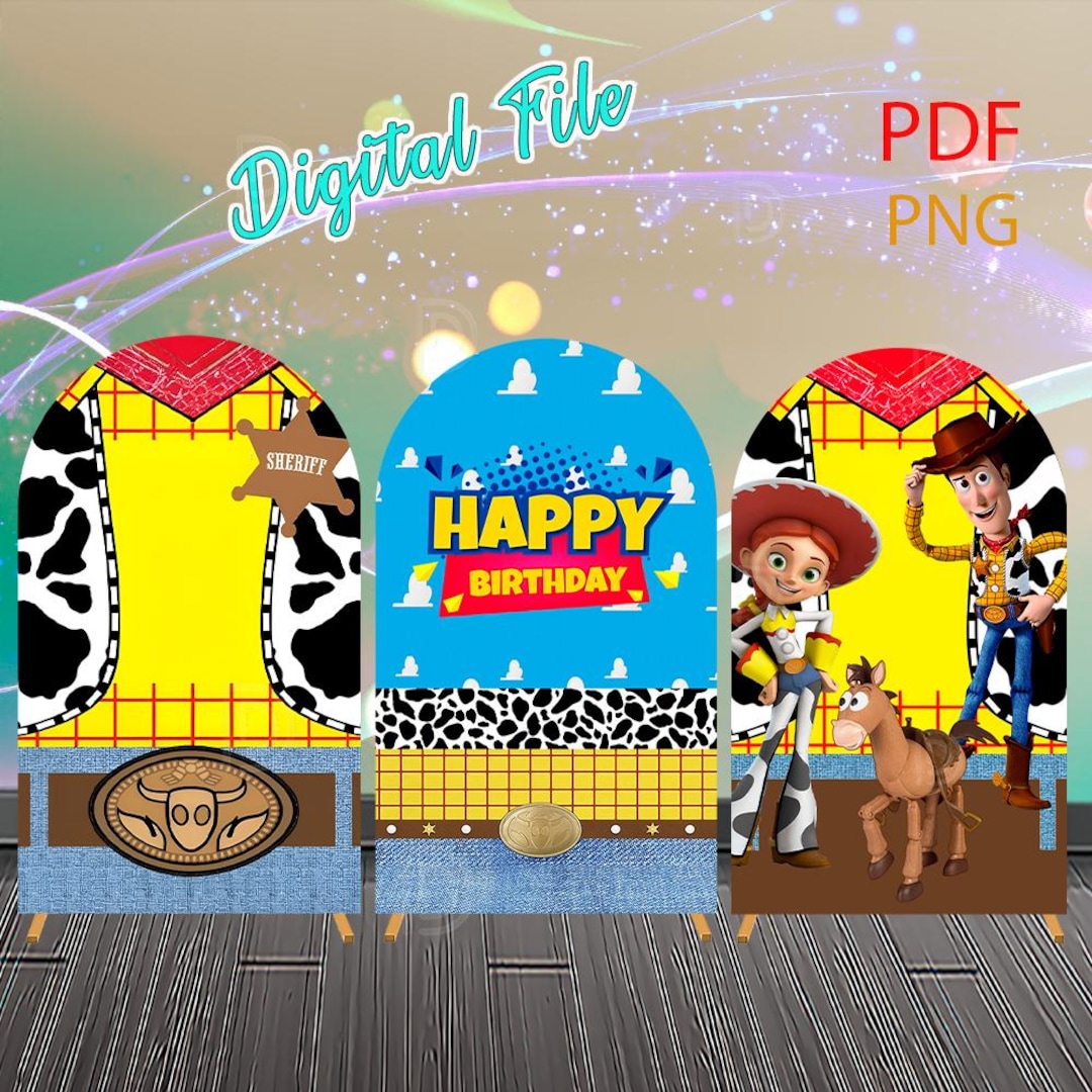 3pcs Toy Designs,tv Movie Theme,toys Kids Birthday Barn Country Decor ...