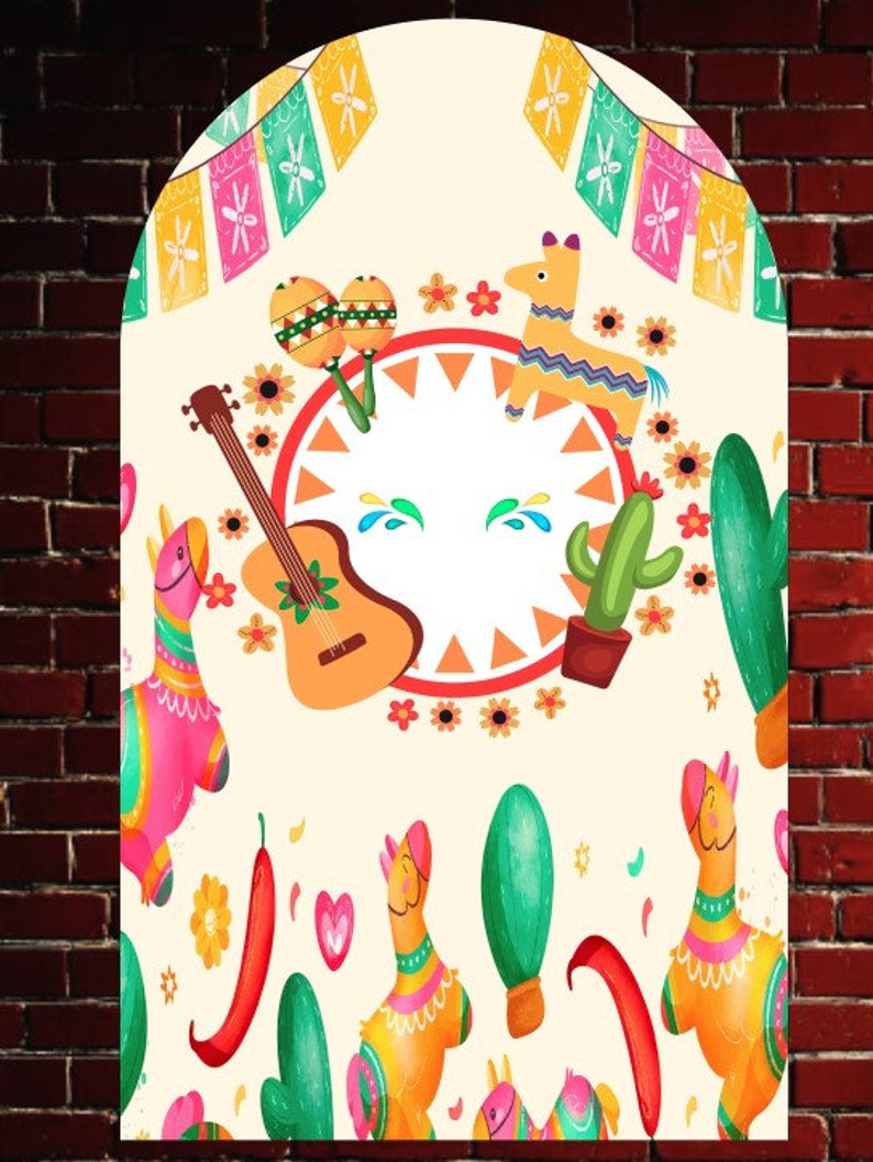 Mexican Party Latin Cumpleaños CHIARA Cover FABRIC BACKDROP - Etsy