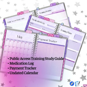 Service Dog Training Planner | Socialization, Tasks,public Access ...