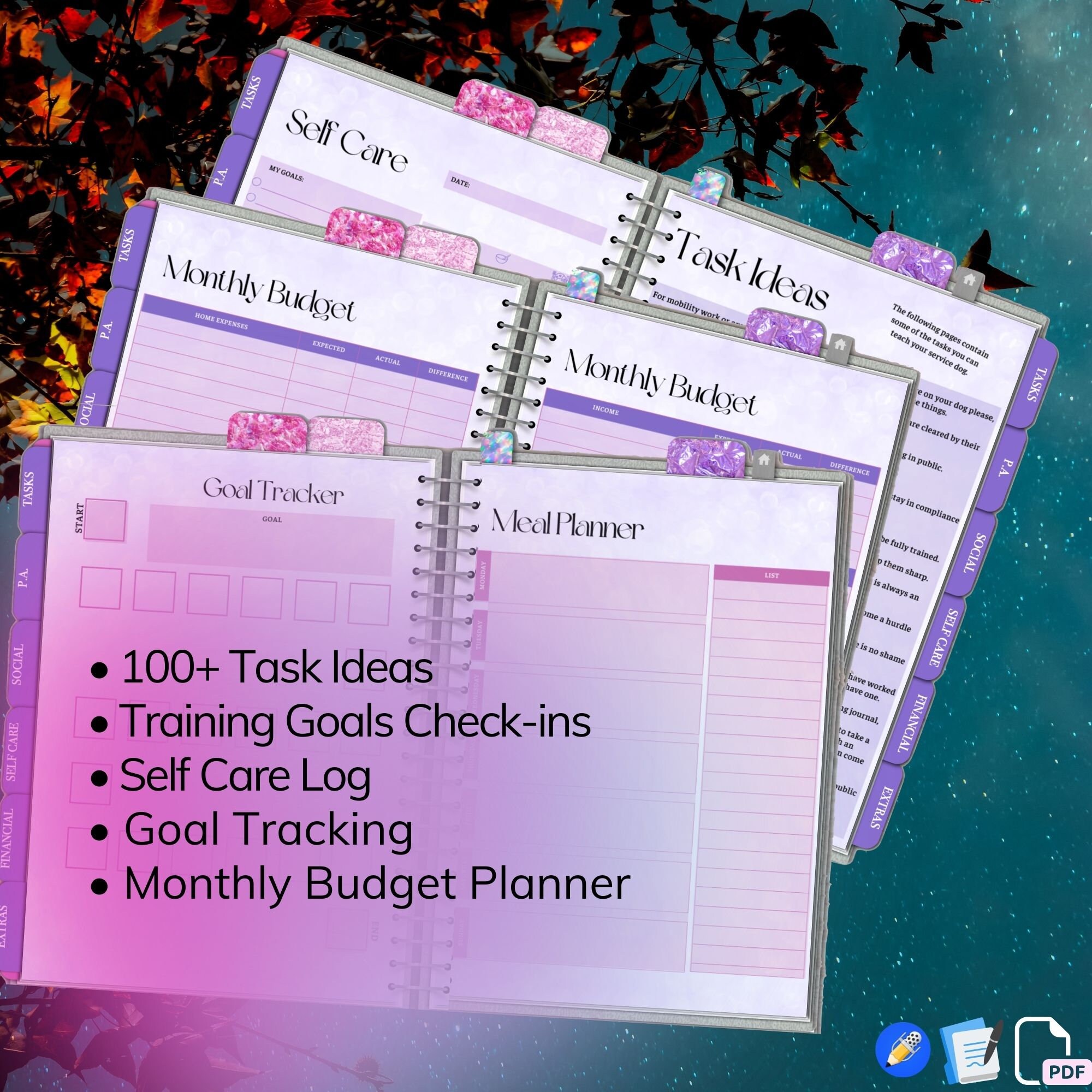 Service Dog Training Log, SDIT Training, Tasks, Socialization & Public ...