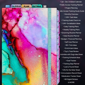 Service Dog Training Planner | Socialization, Tasks,public Access ...