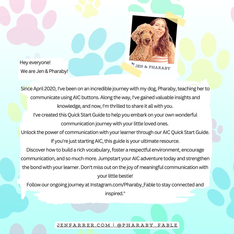 Talking Pet Quick Start Guide | Your Roadmap to AIC Success | AIC ...