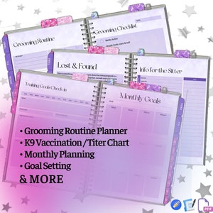Service Dog Training Planner | Socialization, Tasks,public Access ...