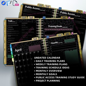 Service Dog Training Planner Socialization, Tasks,public Access ...