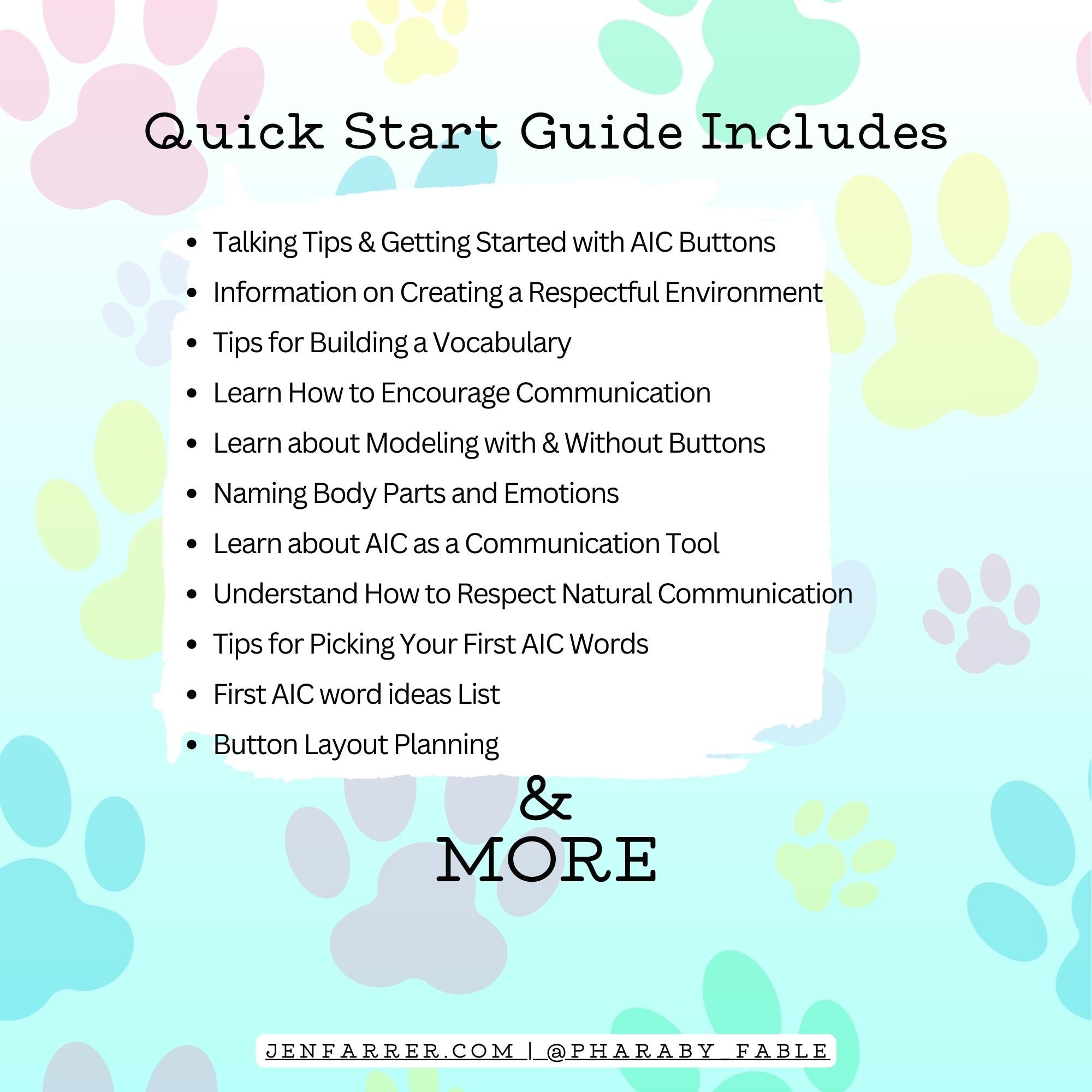 Talking Pet Quick Start Guide | Your Roadmap to AIC Success | AIC ...