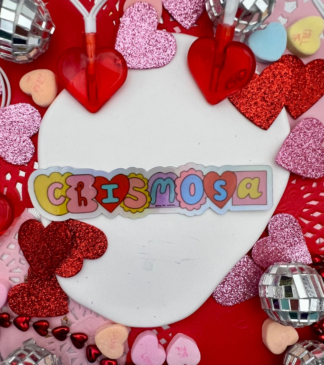 Chismosa Holographic Sticker - Etsy