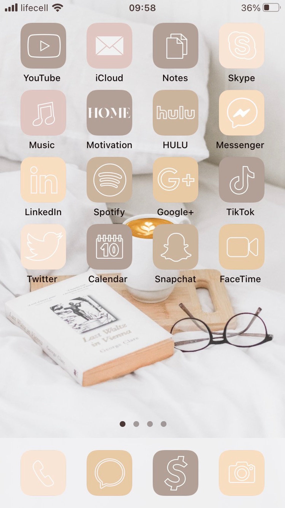 Beige iPhone Ios 14 App Icons Icons for iPhone Apps - Etsy