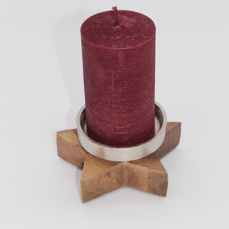 Metall kerzenständer holz - Etsy.de
