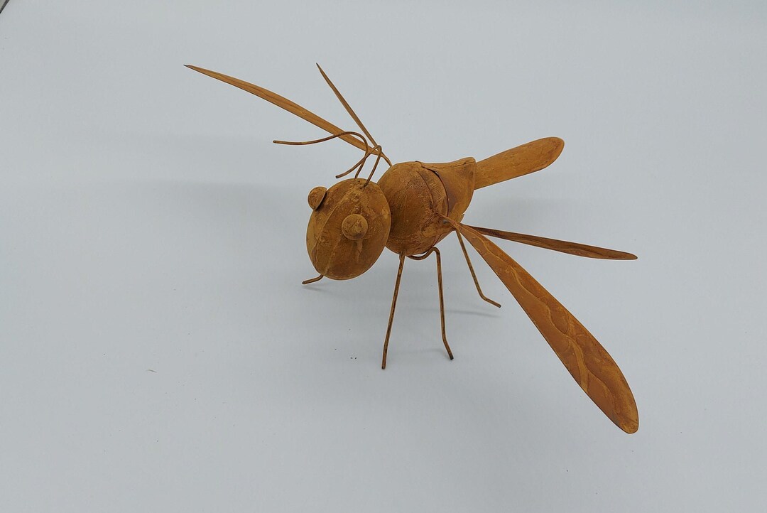 Dragonfly in Stainless Rust - Etsy