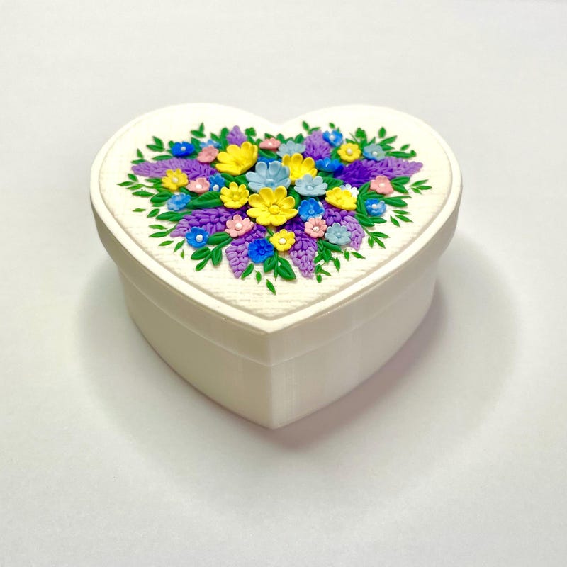 Polymer Clay Wood Boxes - Etsy