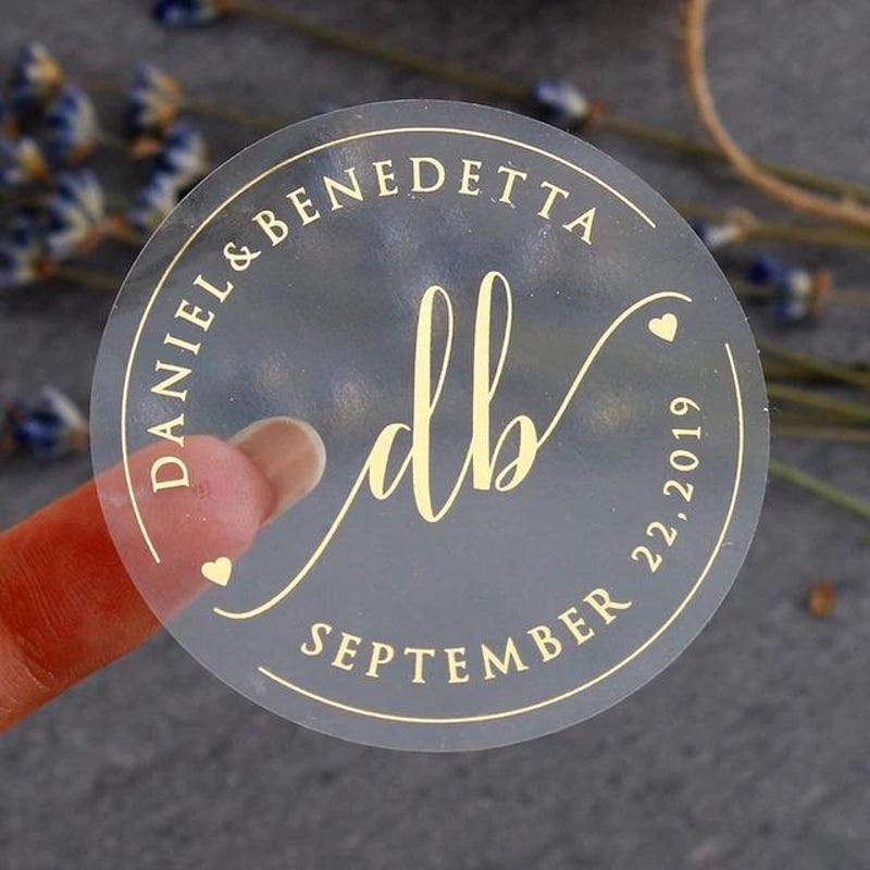 Invitation Stickers - Etsy